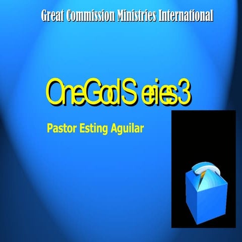One God Series | PPT