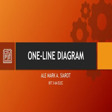 ONE-LINE DIAGRAM.pptx