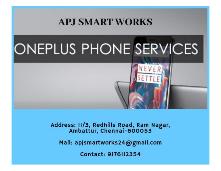 One plus-service-center