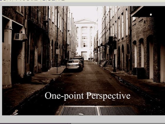 Perspective ppt | PPT | Drawing and Sketching | Arts and Crafts