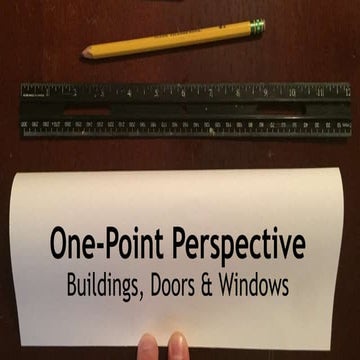 One-Point Perspective Presentation | PPTX