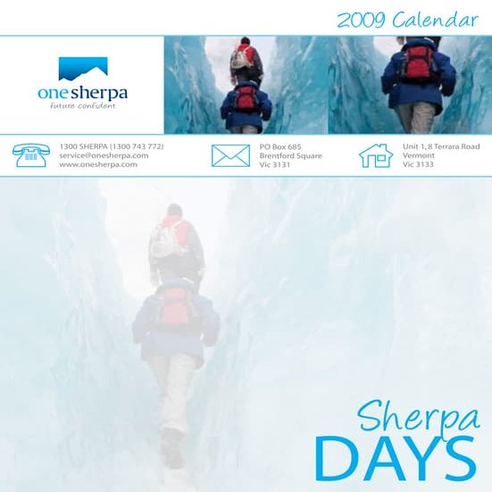 One Sherpa Calender | PDF