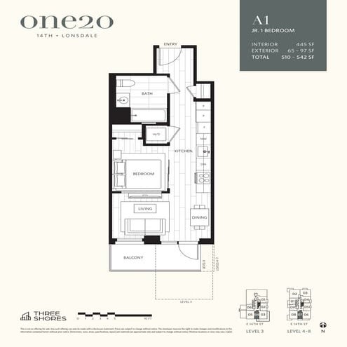 One20 North Vancouver Floor Plans by Three Shores Development. | PDF