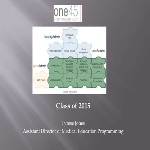 One45 Presentation For Foundations Orientation Tj | PPTX