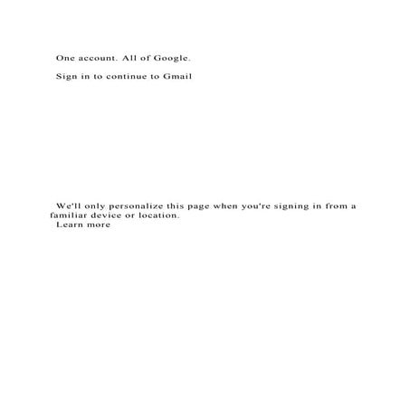 One account. All of Google. Sign in to continue to Gmail .docx
