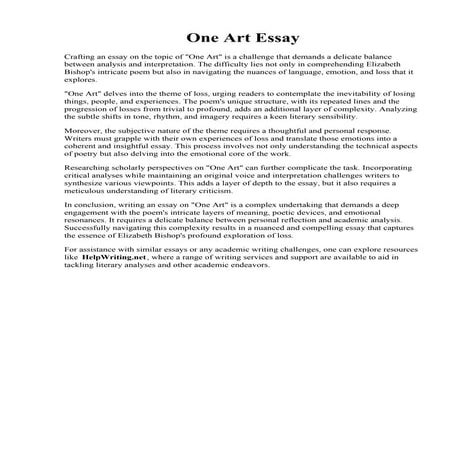 One Art Essay.pdf