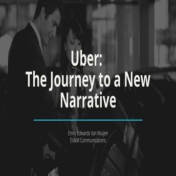 Uber Communications Plan PowerPoint | PDF