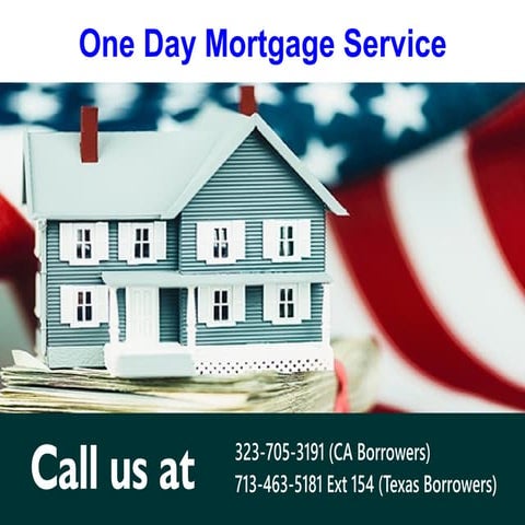 One day mortgage service | PPT
