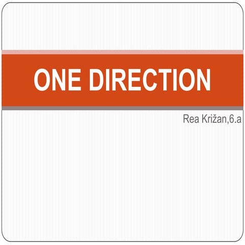 One direction | PPT
