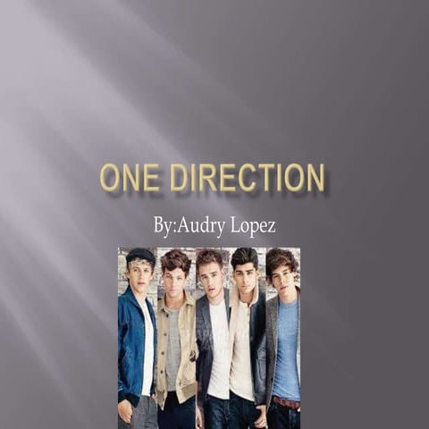 One direction | PPT