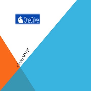 Clase04 one drive | PPTX
