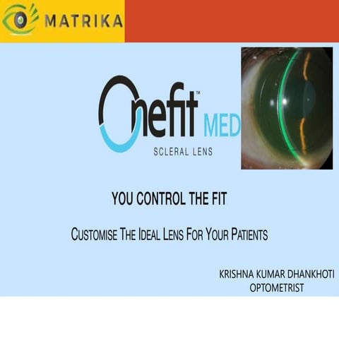 ONE FIT SCLERAL LENS.ppt