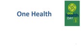 One Health: Concept and applications | PPT