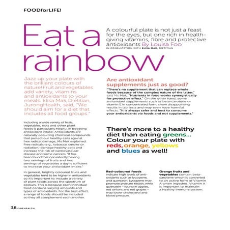 Eat a Rainbow | PDF