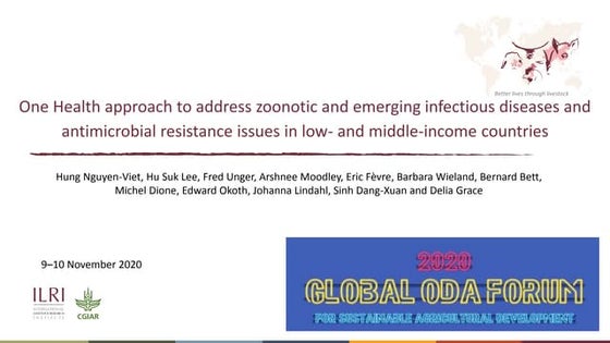 One World One Health Approach | PPT