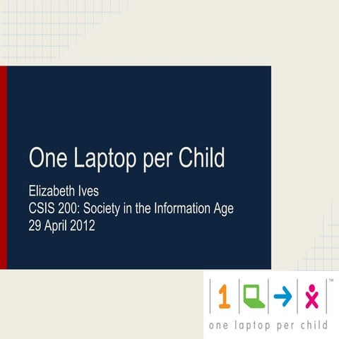 One laptop per child | PDF