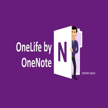 OneLife by OneNote | PPT