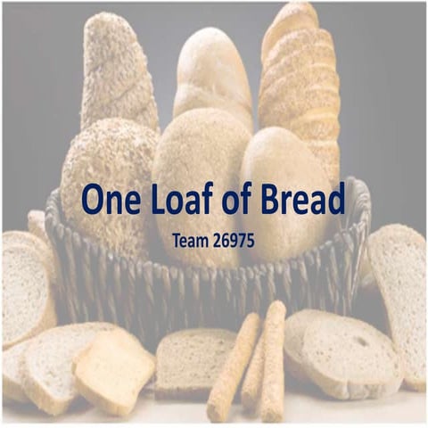 One Loaf of Bread | PPT