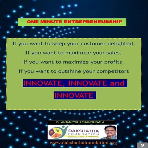 ONE MINUTE ENTREPRENEURSHIP-Successful business tips--2.pptx