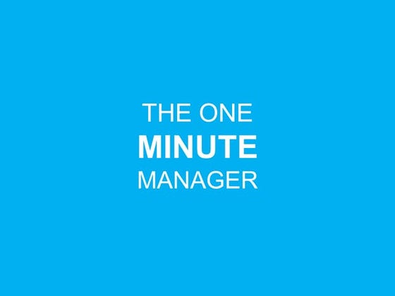 The One Minute Manager | PPT