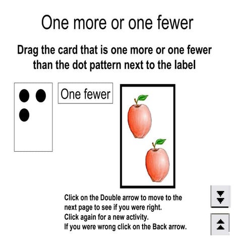 One more or one fewer | PPT