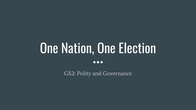 One Nation One Election.pptx
