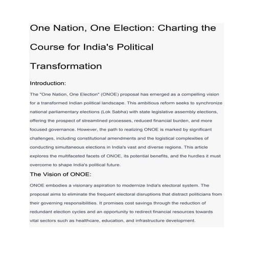 one nation one election.docx