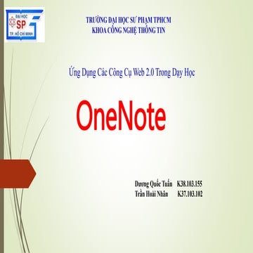 One note | PPTX
