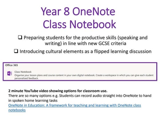Introduction to OneNote | PPTX | Desktop Publishing | Computer Software ...