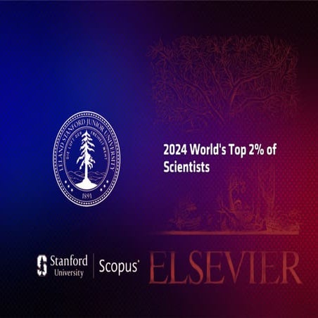 Hesham N.Mustafa is one of the World's Top 2% Scientist 2024 according to Stanford University ...