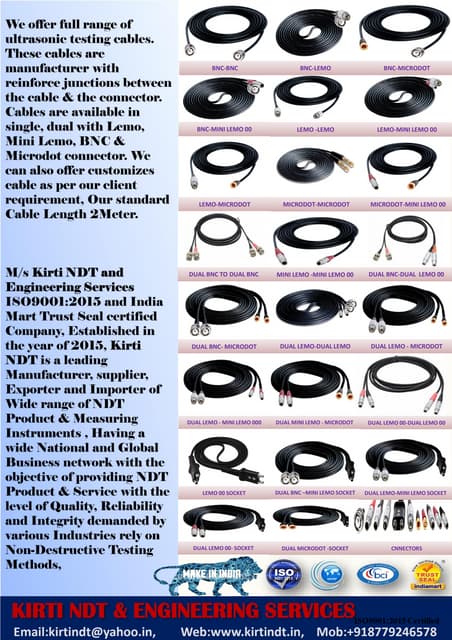 BNC to Lemo cable | PDF