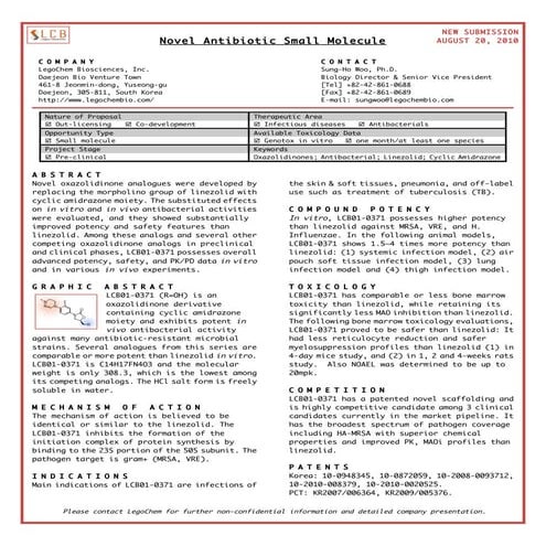 Linezolid Case Study | PPTX