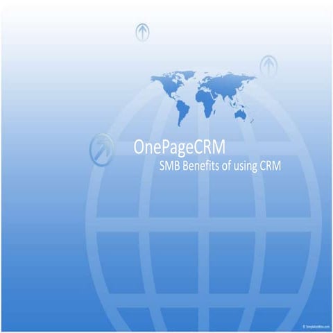Marketing Productivity with CRM | PDF