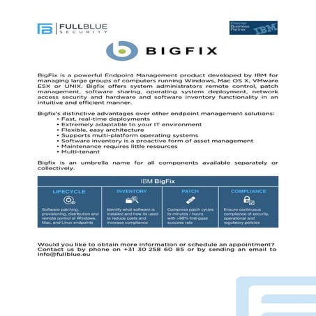 Bigfix Multicloud Management | PDF