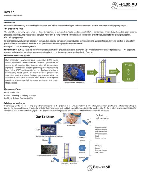 Plastic circularity flow diagram | PDF