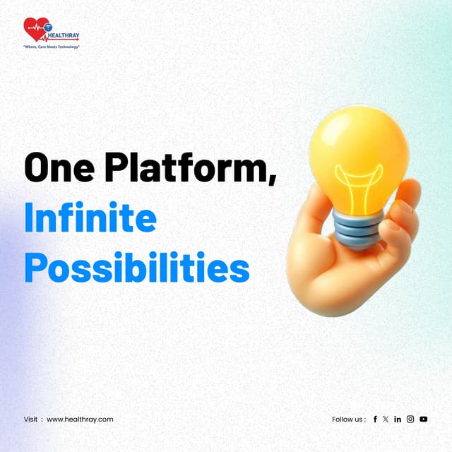 One Platform, Infinite Possibilities - Healthray | PDF