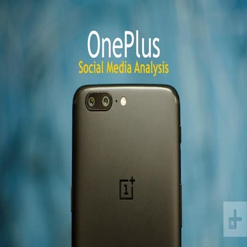 OnePlus Social Media Analysis | PPT