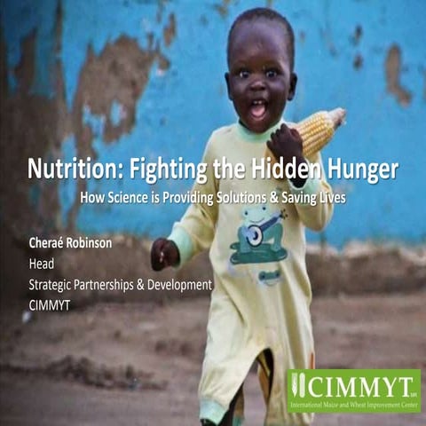 Nutrition: Fighting the Hidden Hunger | PPT
