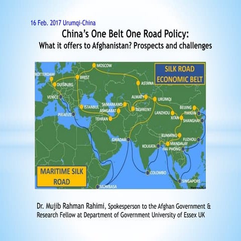 One raod one belt presentation | PPTX