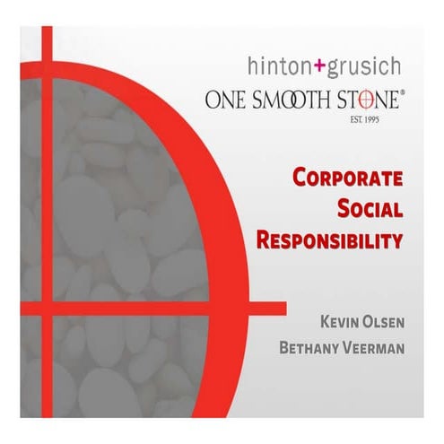 Creating a sustainable and relevant CSR Blueprint | PDF