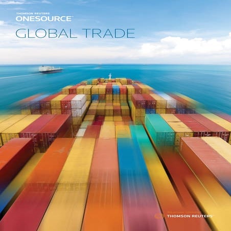 ONESOURCE Global Trade | PDF