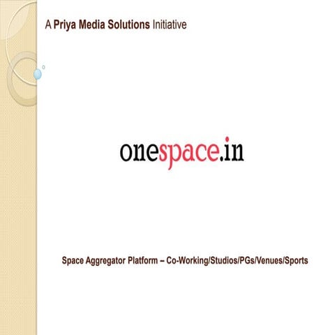 OneSpace.in - space aggregator | PDF