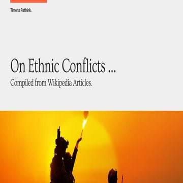 On Ethnic Conflicts ... | PDF