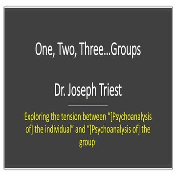 The Psychic Prison Metaphor | PPTX