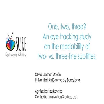 One, two, three? An eye tracking study on the readability of two-vs ...