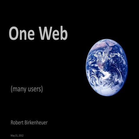 One web | PPTX