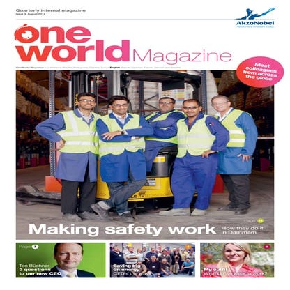 OneWorld Magazine 4 2012_eng AkzoNobel | PDF