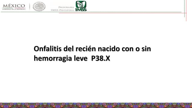Onfalitis Ppt