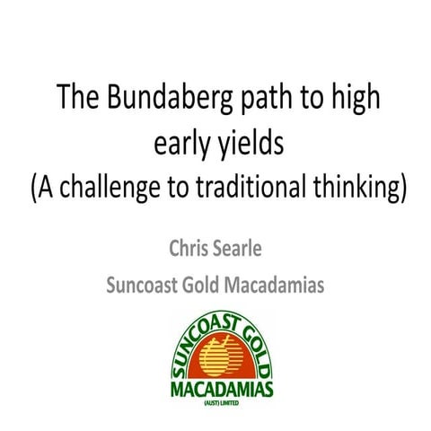 On farm innovations that increase production innovative young macadamia ...