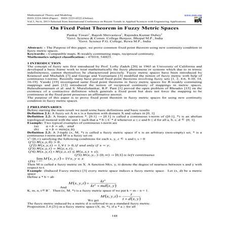 Fixed Point Theorem In Fuzzy Metric Space